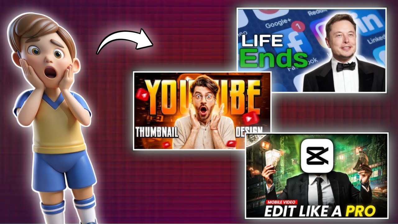 How to Make Killer YouTube Thumbnails with Pixellab 😱 ||(Tutorial ...