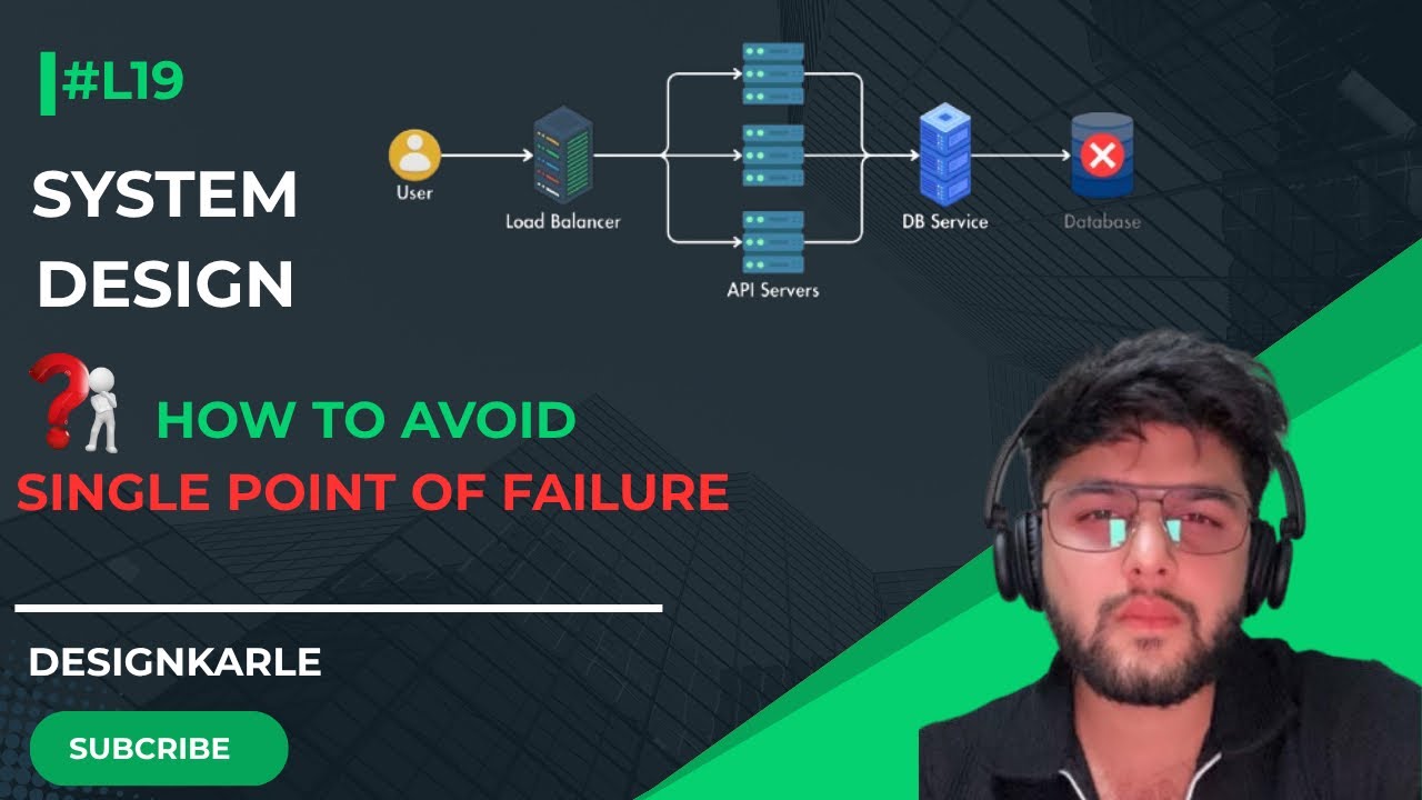 System Design: How to avoid Single Point of Failures in Distributed Systems - YouTube
