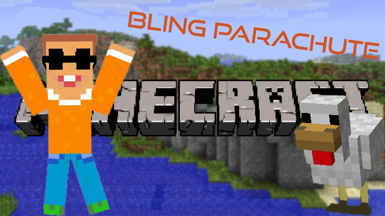 [HUN] - Minecraft (1.7.2) Bling Parachute plugin bemutató - YouTube
