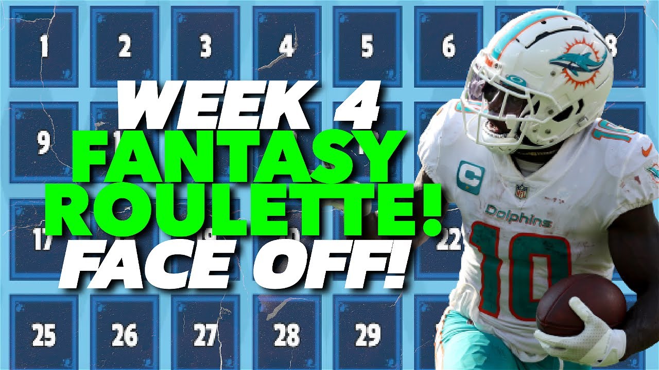 🔴Week 4 Fantasy Roulette Showdown - YouTube