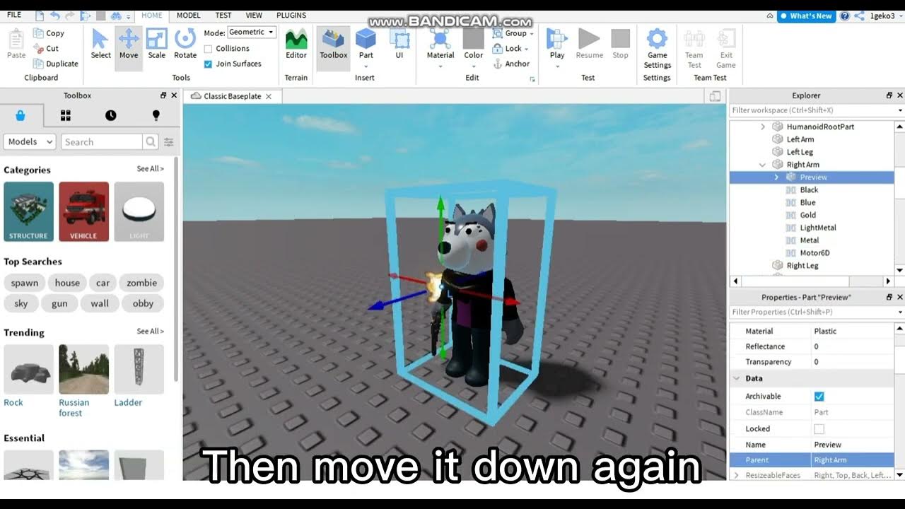How to add Gun Shooting effect to your animations in Roblox Studio ...