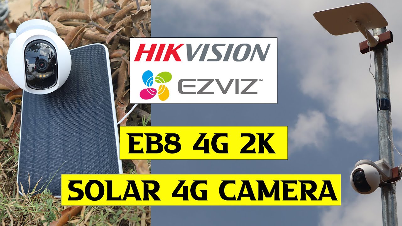 HIKVISION EB8 Solar 4G Camera - YouTube