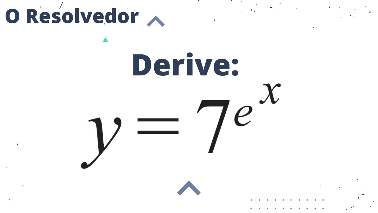 66 Exercicio resolvido de derivadas - YouTube