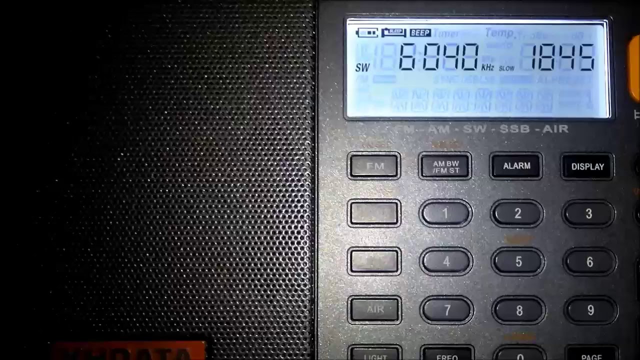 KBS World Radio via UK to East Europe on 6040 KHz - YouTube