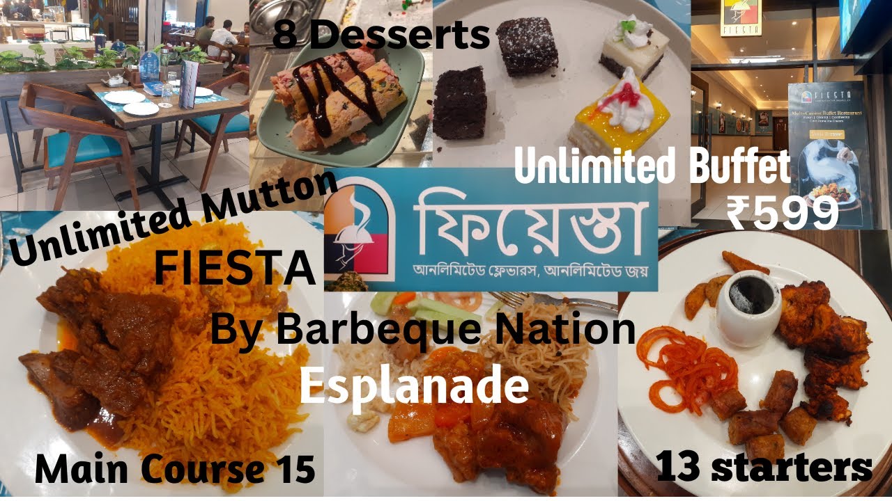 Unlimited Buffet in New Market Kolkata│FIESTA by Barbeque Nation ...