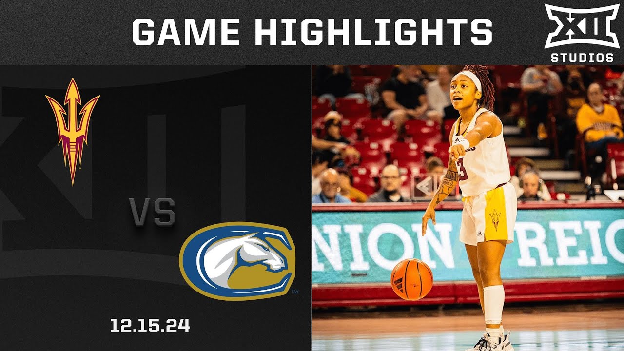 Arizona State vs. UC Davis Game Highlights | 2024-25 Big 12 Women's ...