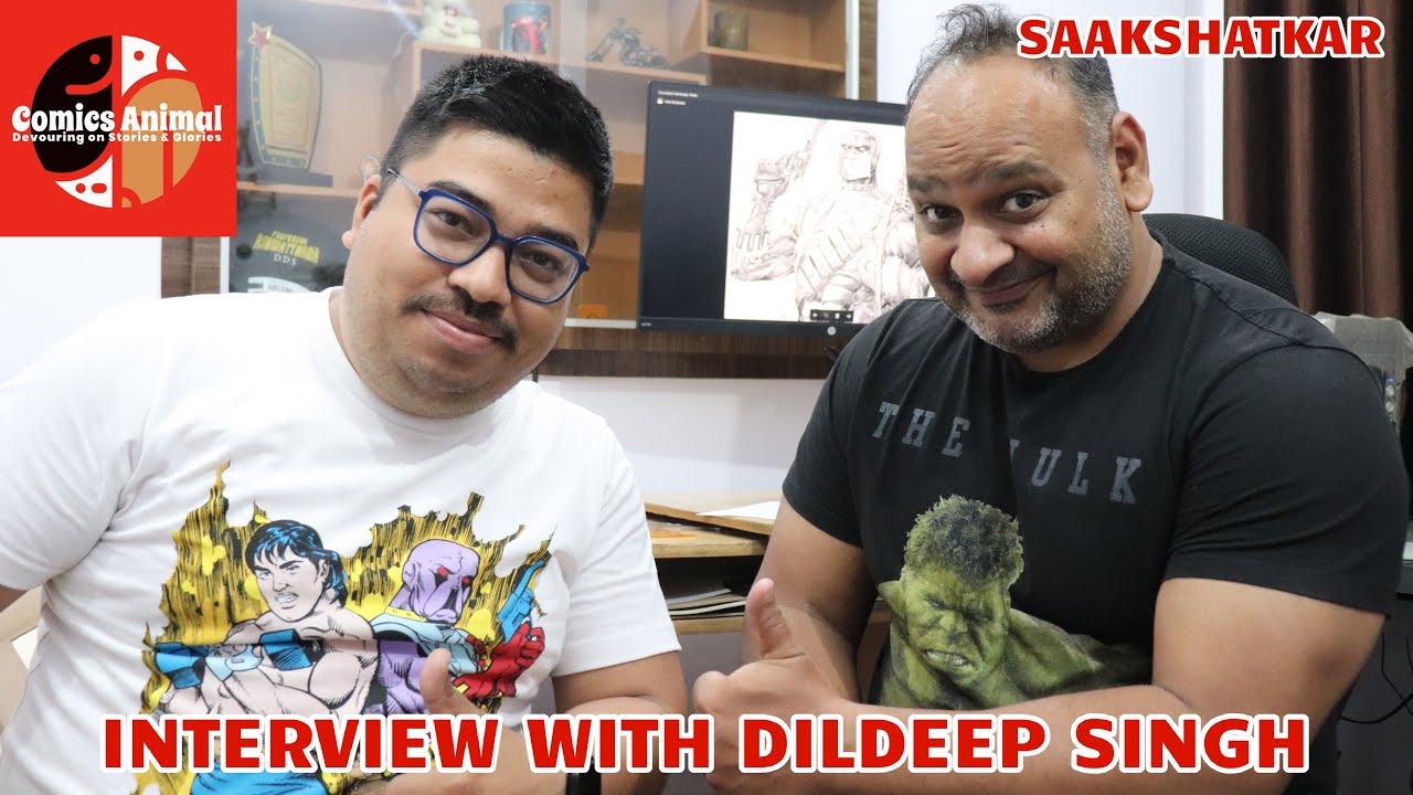 Saakshatkar with Dildeep Singh | Interview | Comics Artist | Doga Theme ...