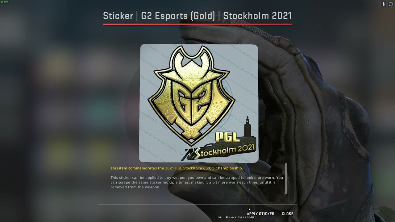 G2 Esports (Gold) | Stockholm 2021 Unboxing - YouTube