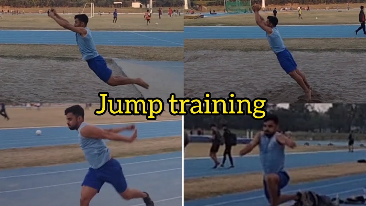 jump training for runner/ long jump exercise/ increase explosives ...