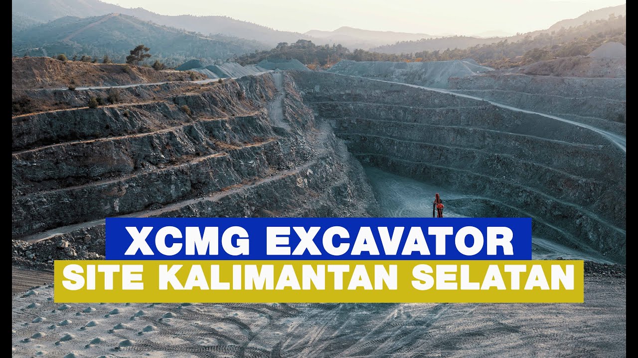 XCMG Site Aero Mandiri Kalimantan Selatan - YouTube
