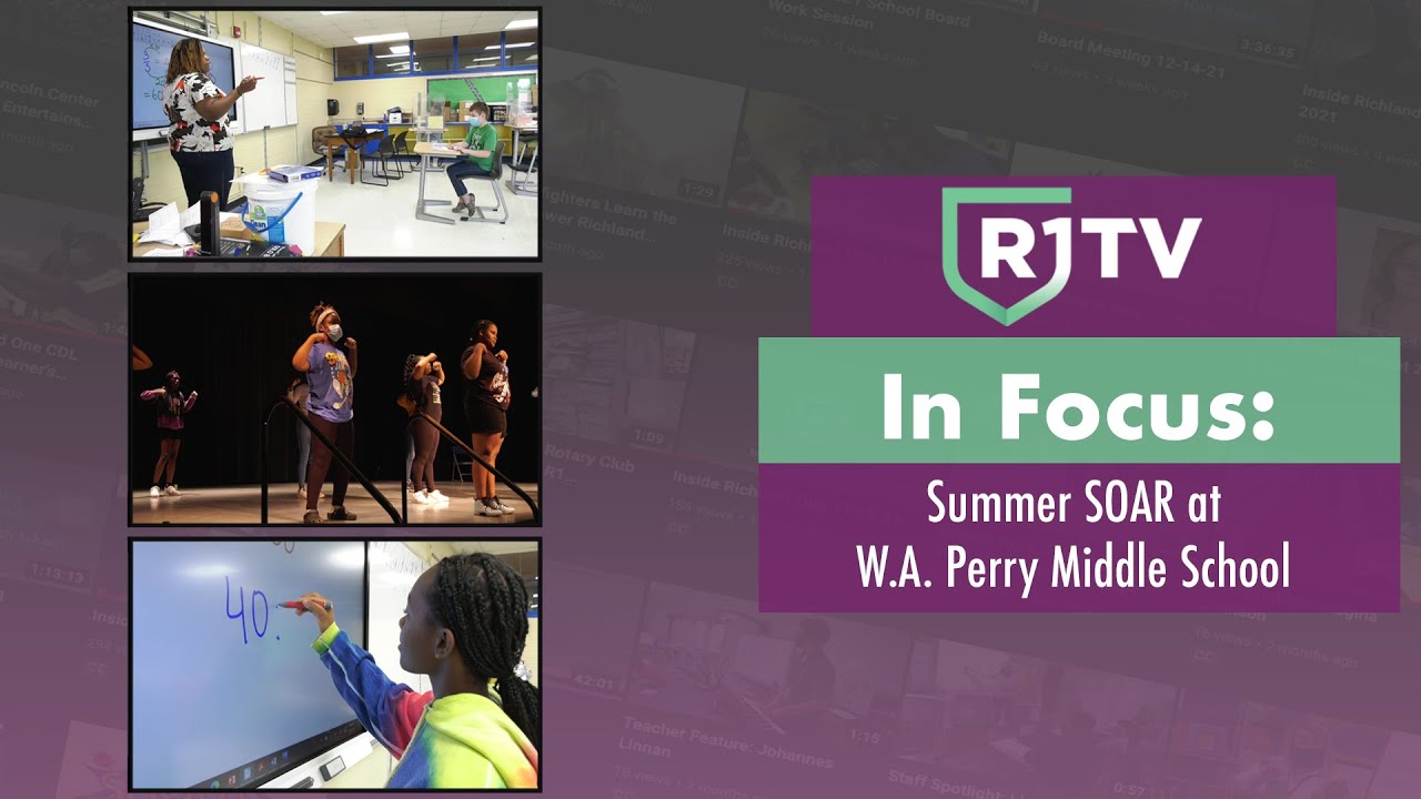 In Focus: Summer SOAR at W.A. Perry Middle School! - YouTube