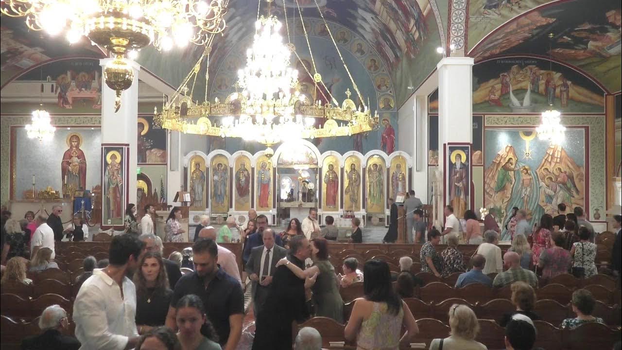 July 14, 2024 0845 Orthros, 10 am Divine Liturgy Sunday of the Holy Fathers - YouTube