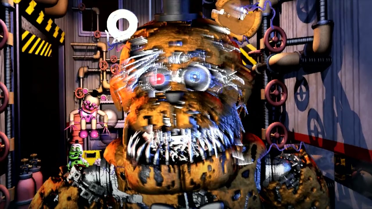 These are some Strange animatronics!!- FNAF Post Shift custom night ...