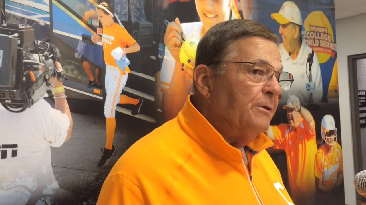 Ralph Weekly on Tennessee softball's NCAA bid - YouTube