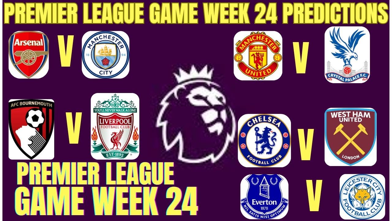 Premier League Game Week #24 Predictions | 1st-2nd February 2025 ‪# ...