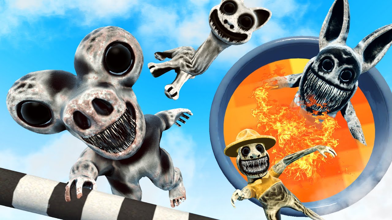 ALL ZOONOMALY MONSTERS - VS LAVA BUCKET [GMOD] - YouTube