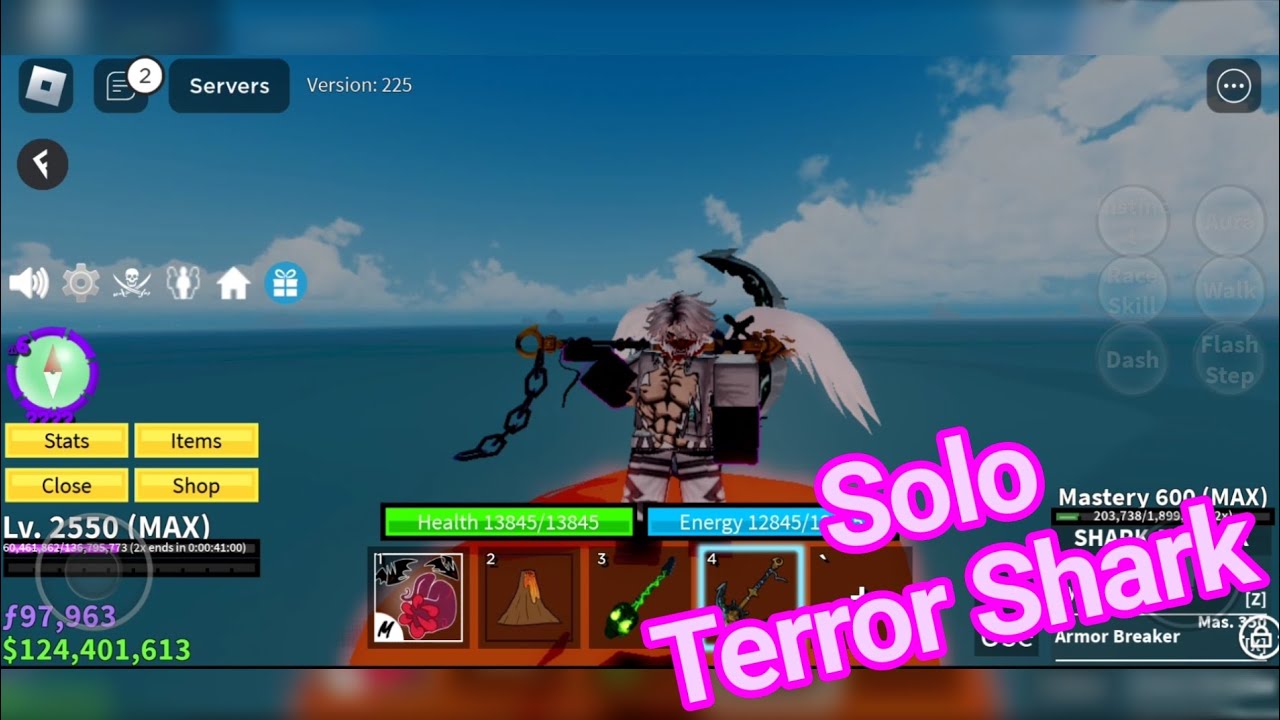 Solo Terror Shark on Mobile - YouTube