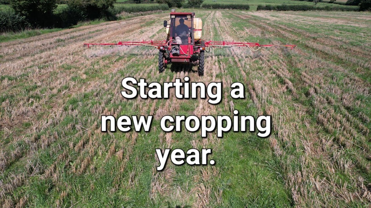 Spraying stubble and soil sampling. - YouTube