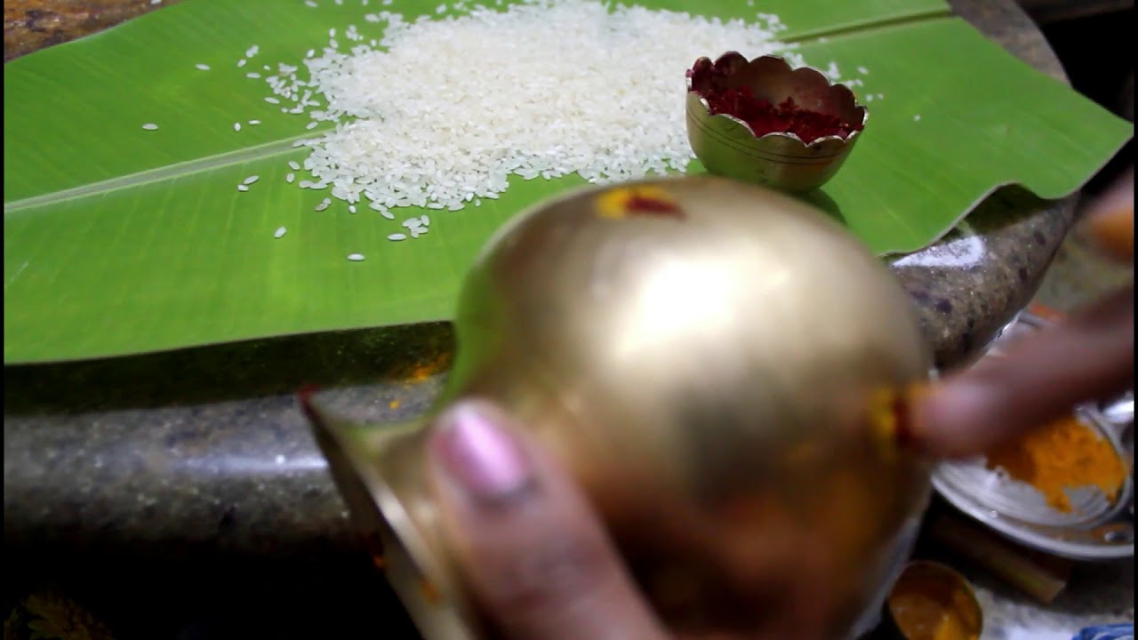 how to decorate kalasha | what to put inside kalasham | Kalasam ...