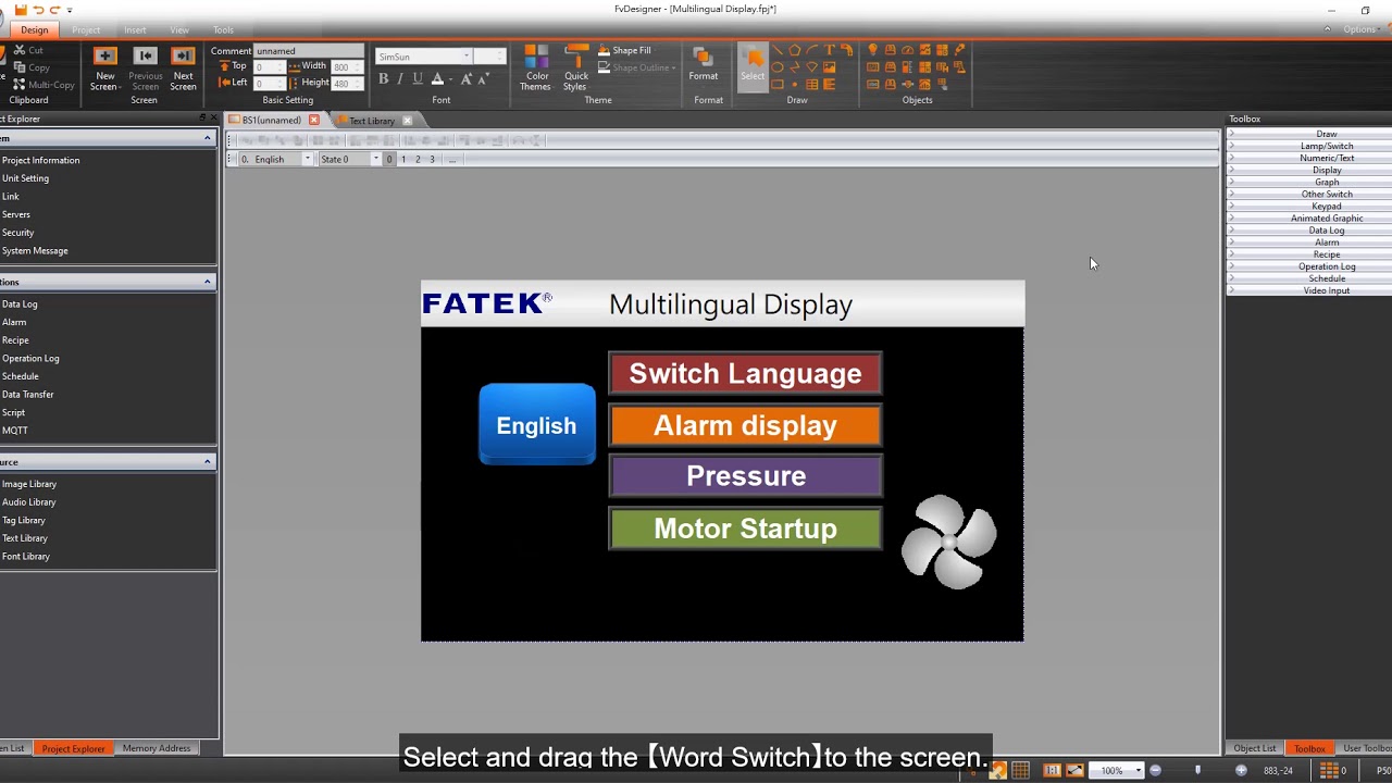 【How FATEK HMI】Ep6. How to use Multilingual Display - YouTube