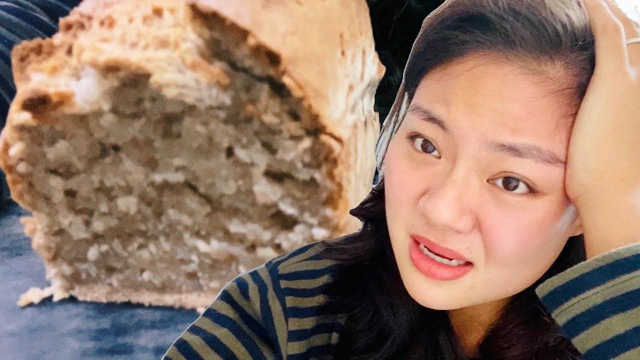 FAILED Banana Bread Recipe | it looks like a GUMMY BEAR! - YouTube