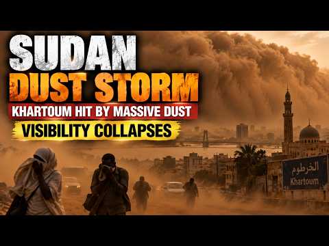 Sudan Dust Storm: East Nile Engulfed By Massive Dust As Khartoum Visibility Falls