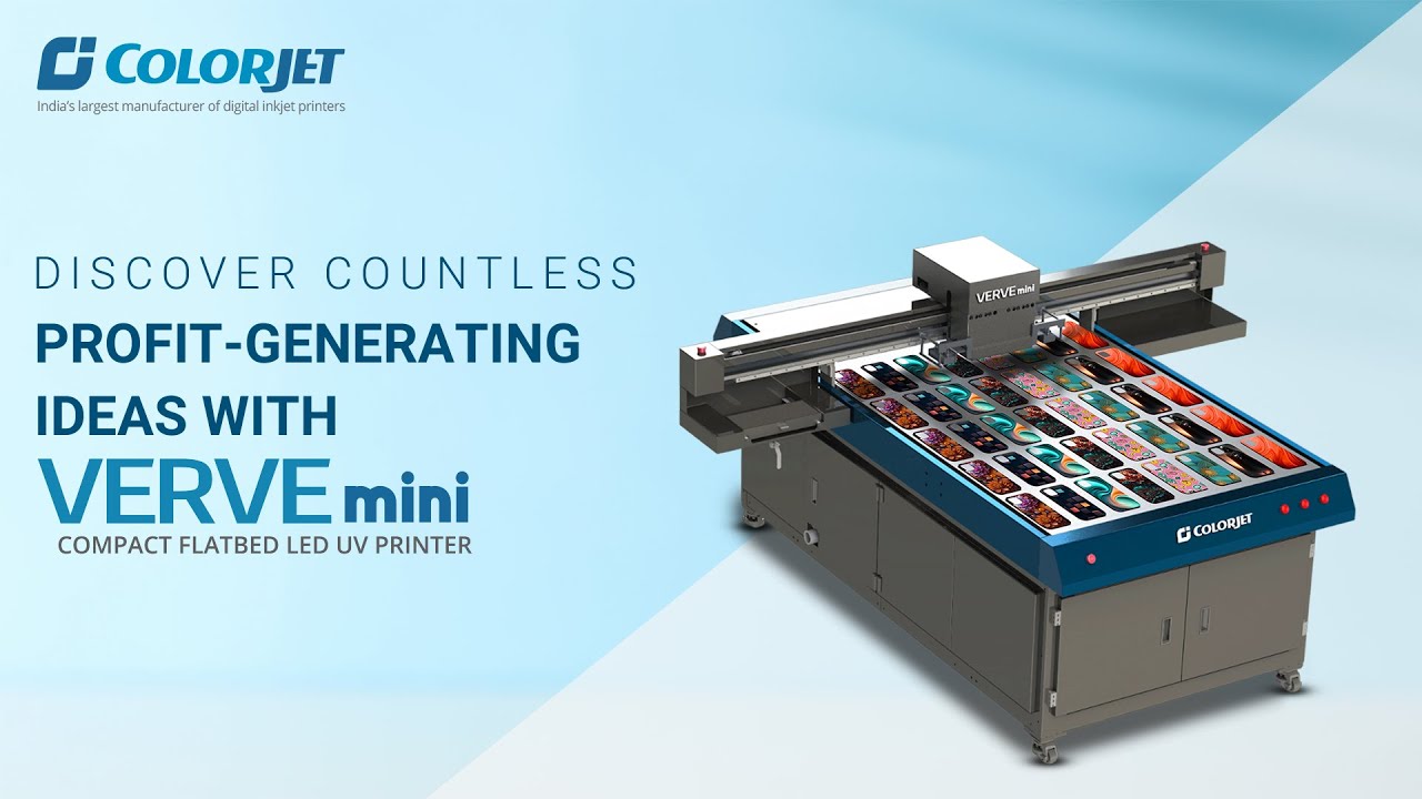 Corporate Gift Printing Made Easy with ColorJet Verve Mini Flatbed UV ...