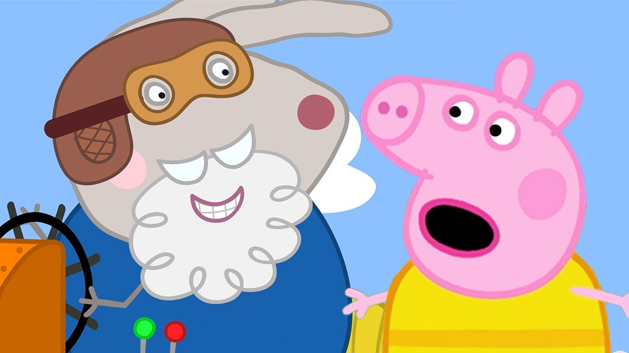 Peppa Pig Full Episodes | Grampy Rabbit's Hovercraft | Cartoons for ...