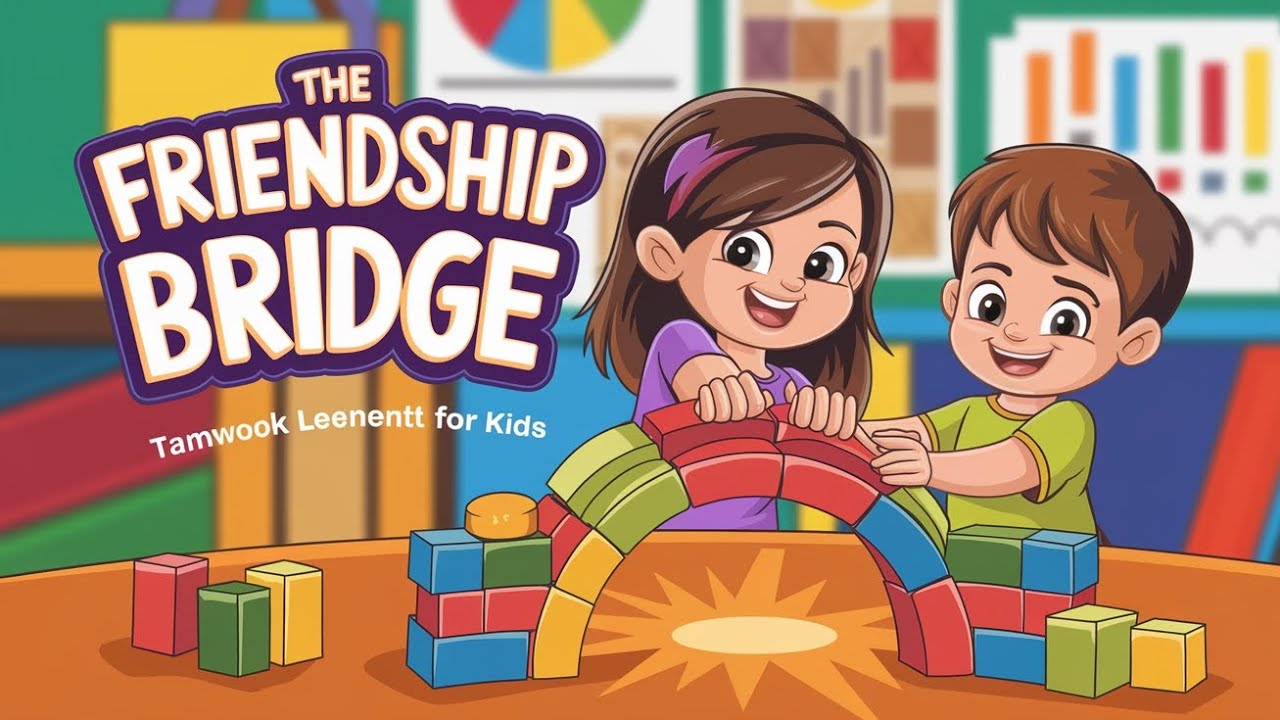 📚The Friendship Bridge || A Heartwarming Story About Teamwork for Kids ...
