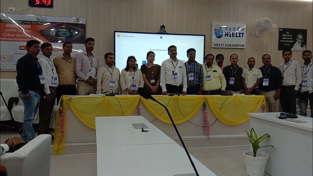 Group Photo Session of NIELIT Gorakhpur Centre Team after Successfull ...