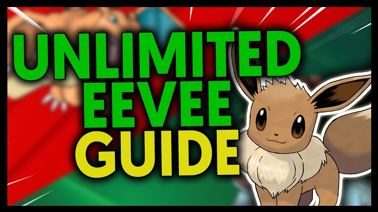 HOW TO GET UNLIMITED EEVEES ON POKEMON FIRE RED AND LEAF GREEN - YouTube