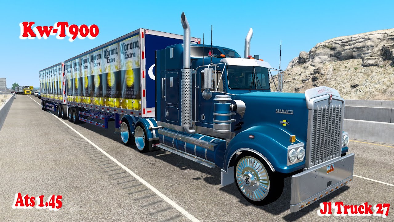 🚛 ATS1.45 🚛 Transporte de cerveza Corona Kw-T900 🚛 # ...