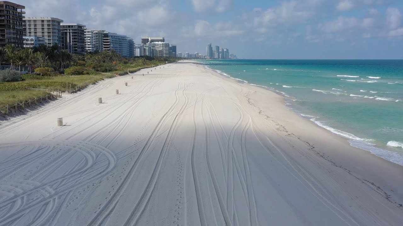 Empty Miami Beach during Coronavirus - YouTube