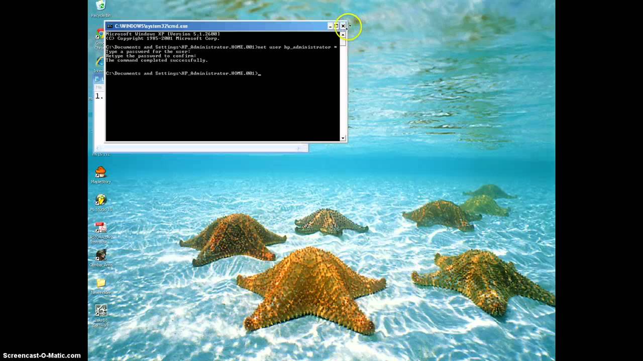 How to enter a password protected computer windows xp - YouTube