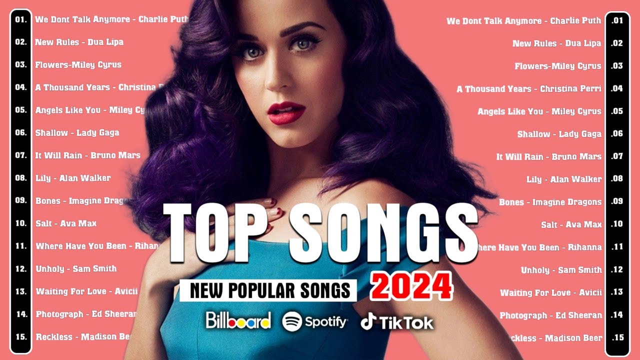 Top 20 songs 2024 - New timeless top hits 2024 playlist - Taylor Swift, Justin Bieber, Ed ...