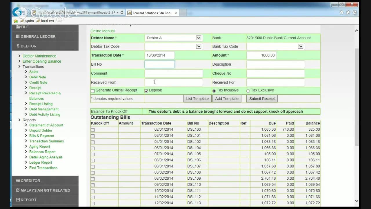 OP900 - Handling Deposits - YouTube