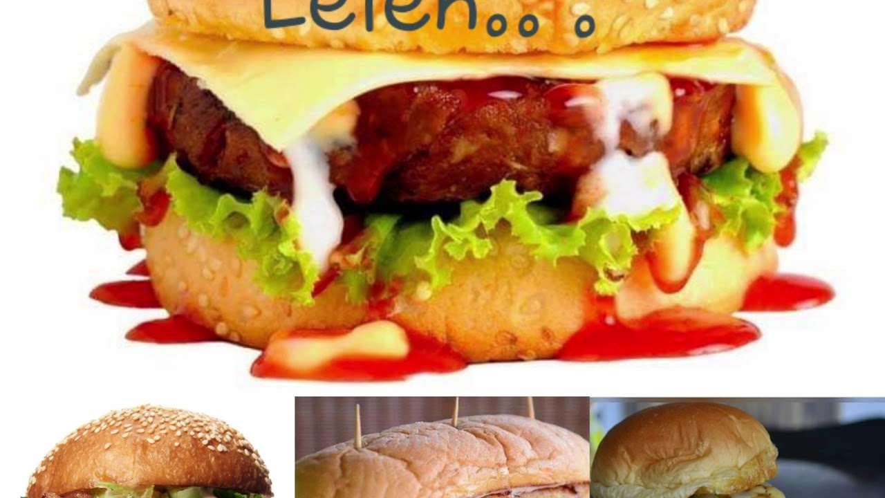Burger KECIK Leleh paling ngam terox! - YouTube