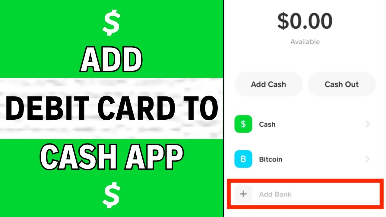 How To Add Debit Card To Cash App - Full Guide - YouTube