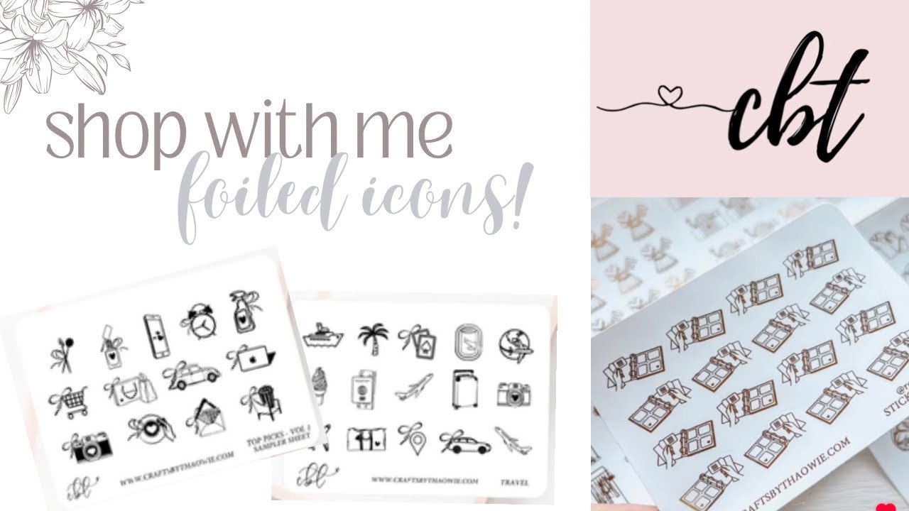 Planner Sticker Shopping: Crafts By Thaowie $2 Tuesday | Plus Sadies ...