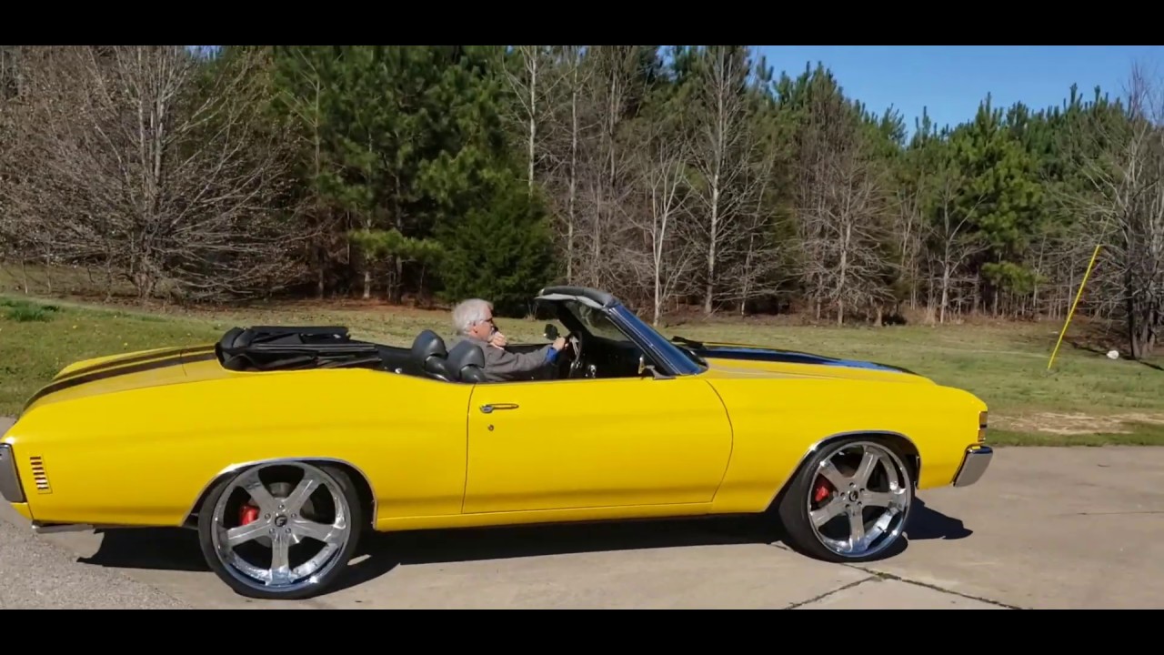 NFL 25 PRO RIDERS- 71 Chevelle Convertible ss ls3 swap Forgiato / Music ...