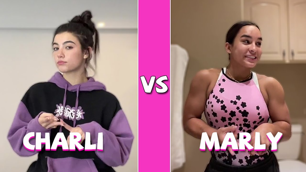 Charli D’amelio Vs Marly Esteves TikTok Dances Compilation - YouTube