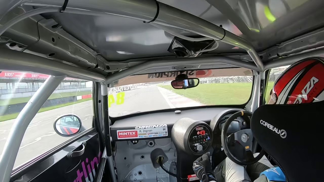 Mini Challenge JCW Donnington Shake Down - YouTube