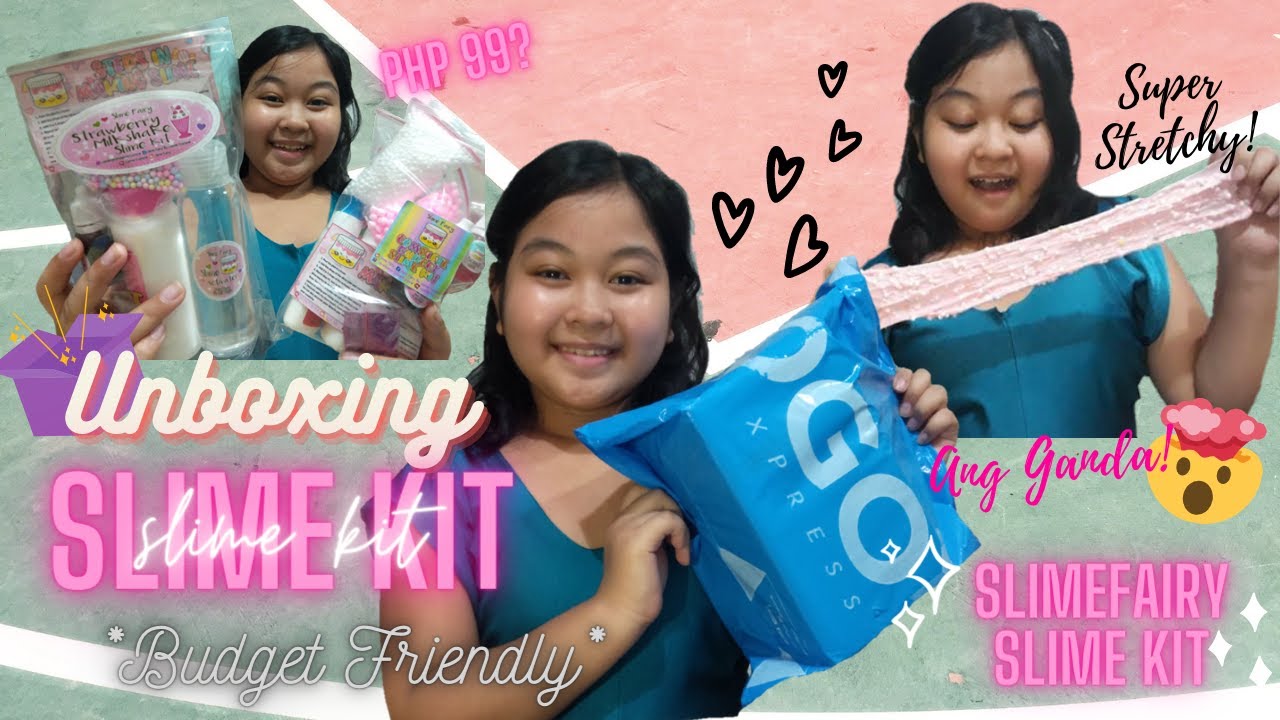 Unboxing + Making Slime using SlimeFairy (Slime Kit) ️ | Cassey Vlogs ...