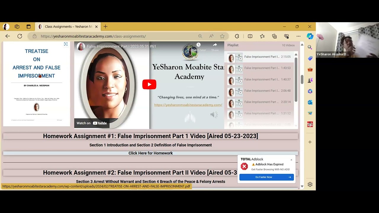 False Imprisonment C2 - YouTube