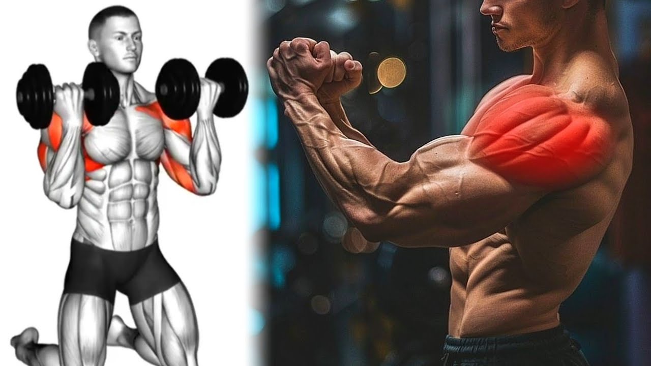 5 huge wider shoulder exercises with dumbbell - Shoulder Workout - YouTube