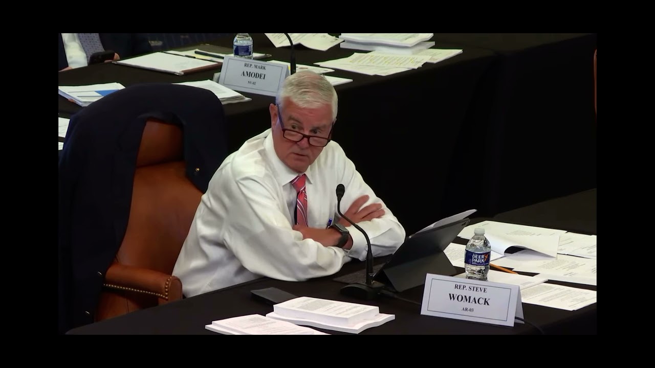 Congressman Womack Defends Hyde Amendment - YouTube