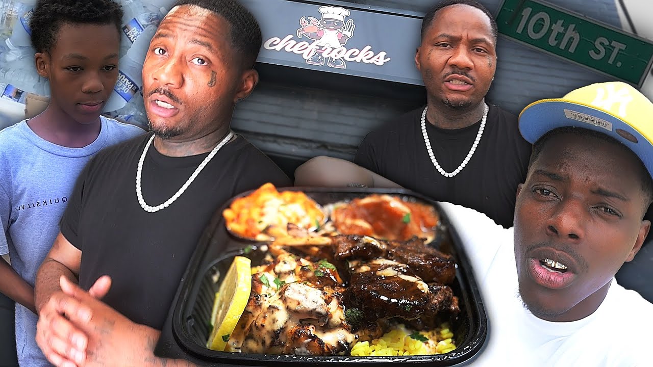 FIRST TIME TRYING CHEF ROCK FOOD.. - YouTube