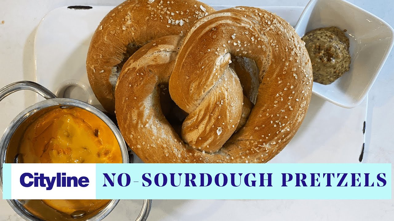 How to make fresh pretzels at home - YouTube