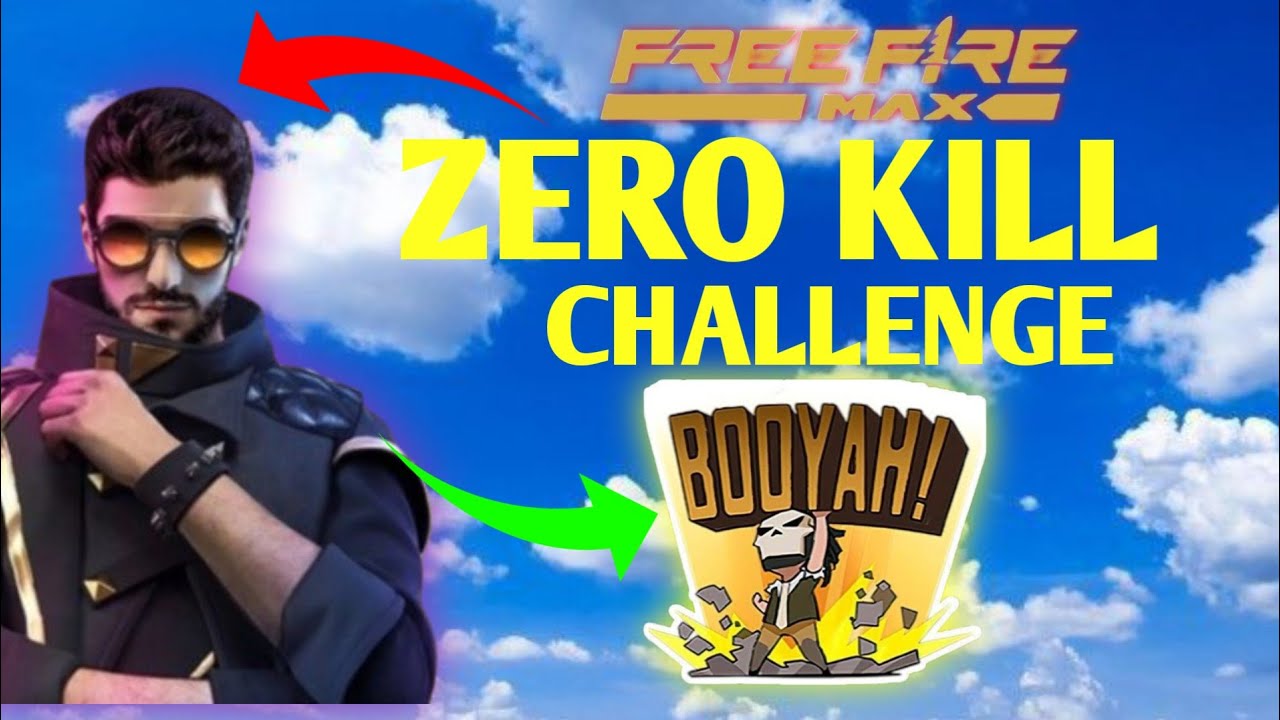 ZERO KILL CHALLENGE | Can I Survive? 🤯🔥" - YouTube