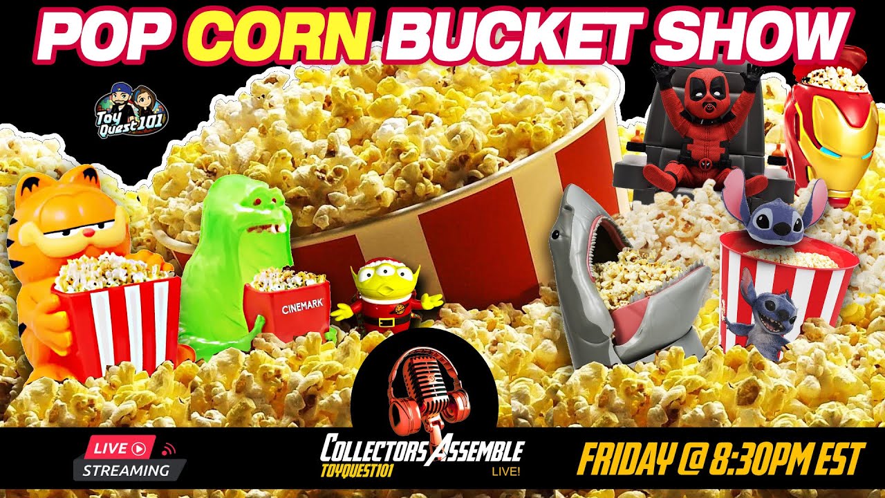 🟢 Ep98 | Popcorn Bucket Show | Movies | Collectors Assemble Live! - YouTube